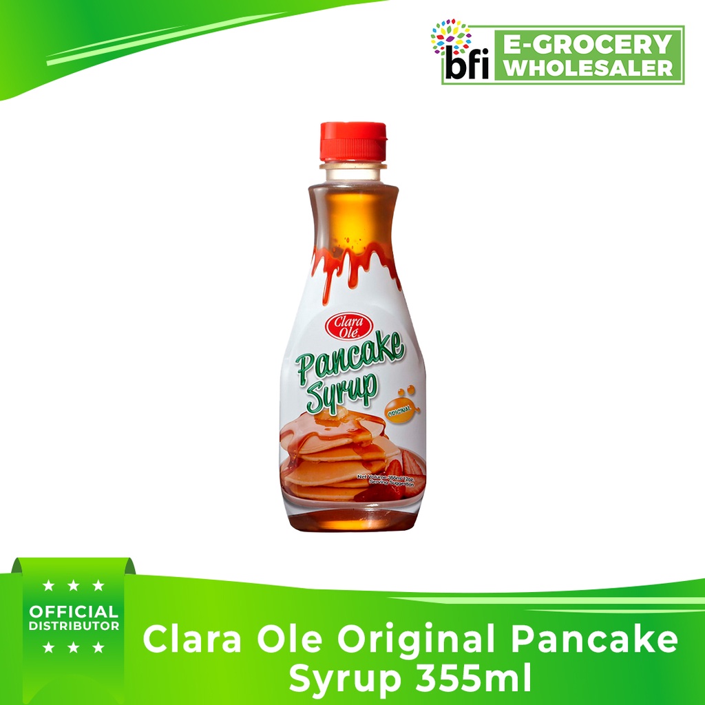 BFI Clara Ole Original Pancake Syrup 355ml | Shopee Philippines