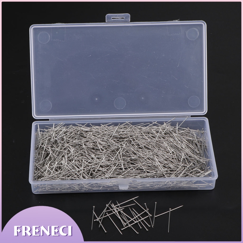 2000 Pcs Sewing Pins, 26mm Flat Head Pins Straight Pins Quilting Pins ...