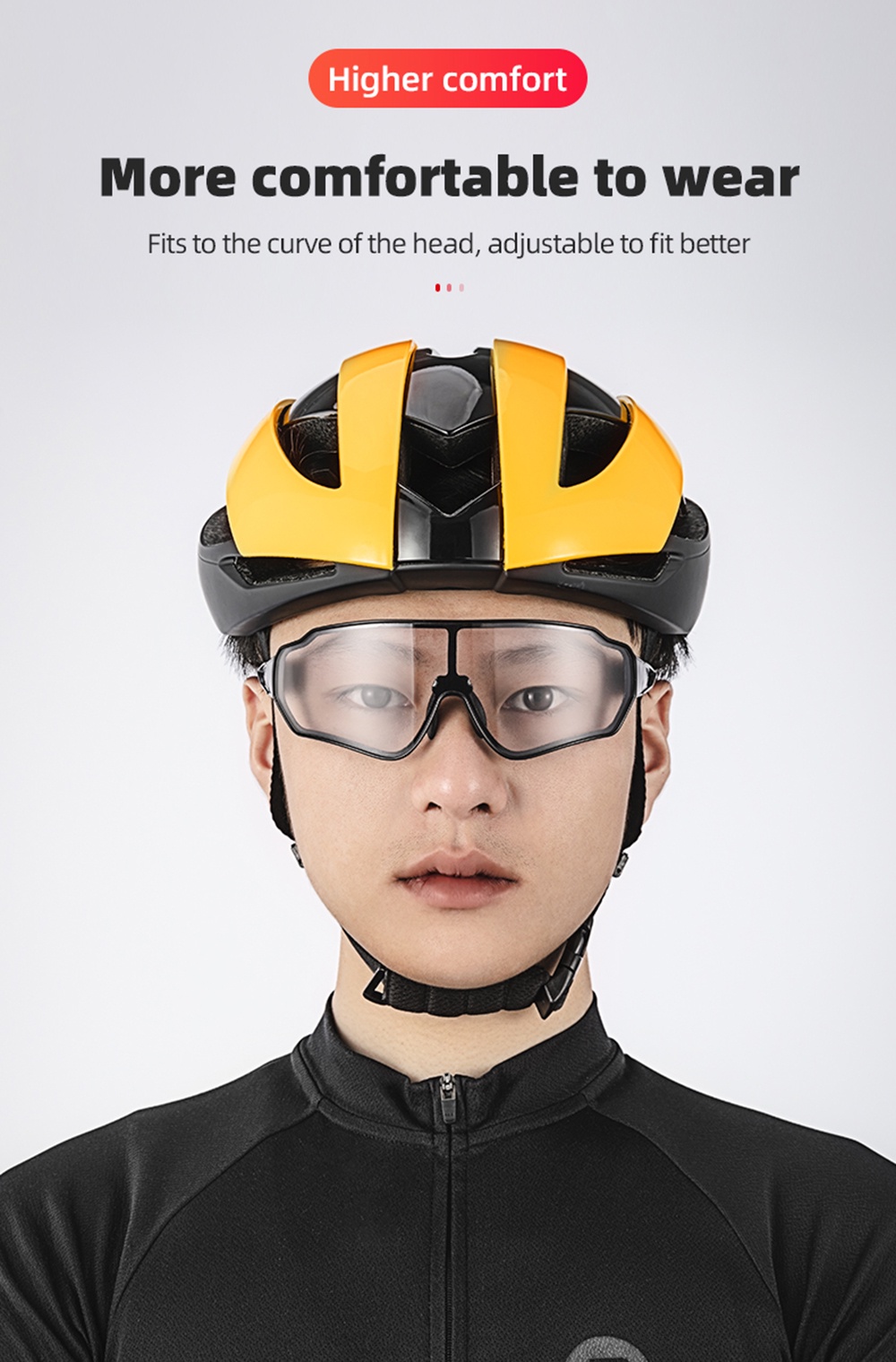 【PH Delivery】ROCKBROS Cycling Helmet Integrated Breathable Adjustable ...