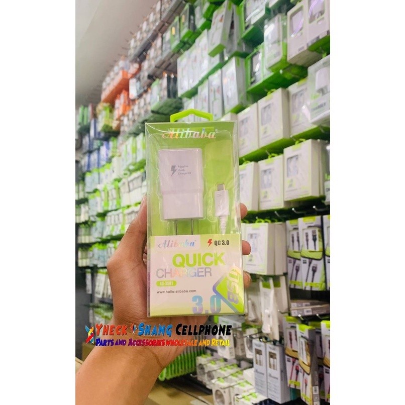 Alibaba QUICK CHARGER 3.0 USB | Shopee Philippines