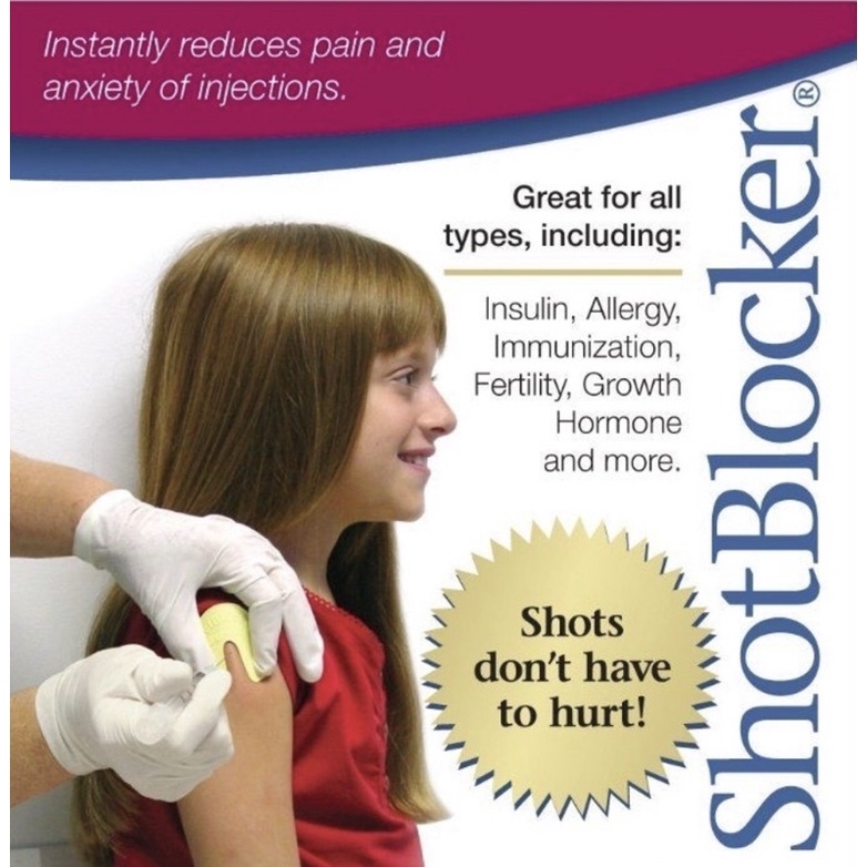 Bionix Shot Blocker Reduces Pain When Babies - Children-Adults When ...