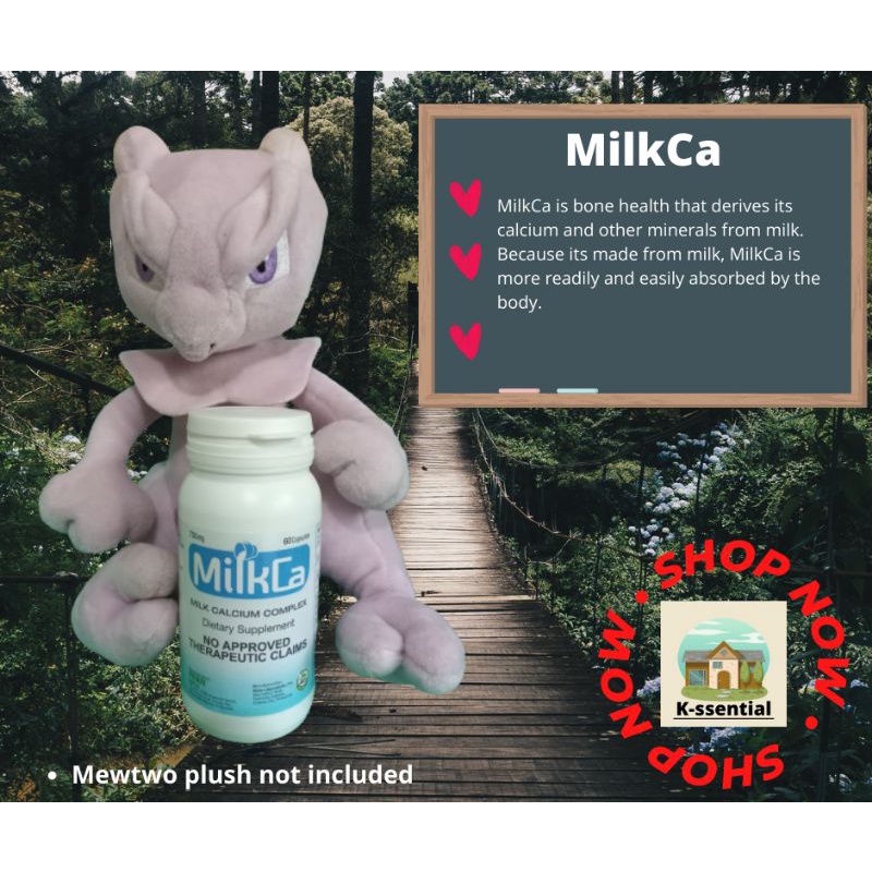 MilkCa Milk Calcium Complex (750mg) | Shopee Philippines