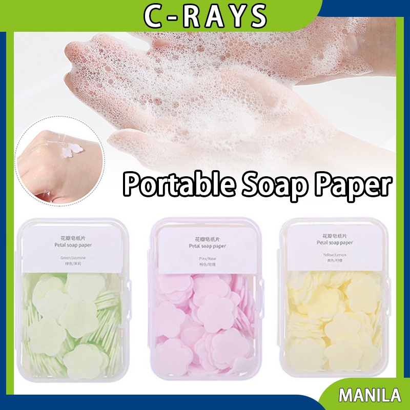 Portable Soap Paper Disposable soap flakes For Hand Washing And ...