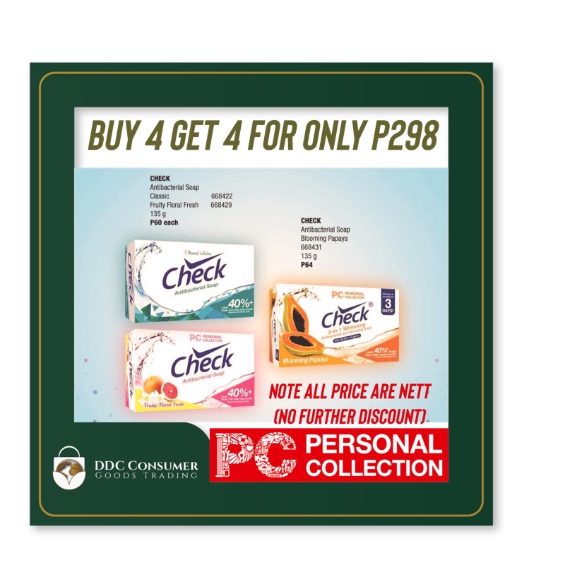 Check Soap 135g by Personal Collection | Shopee Philippines