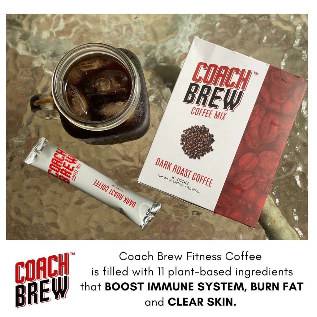 COACH BREW FITNESS COFFEE b1t1 | Shopee Philippines