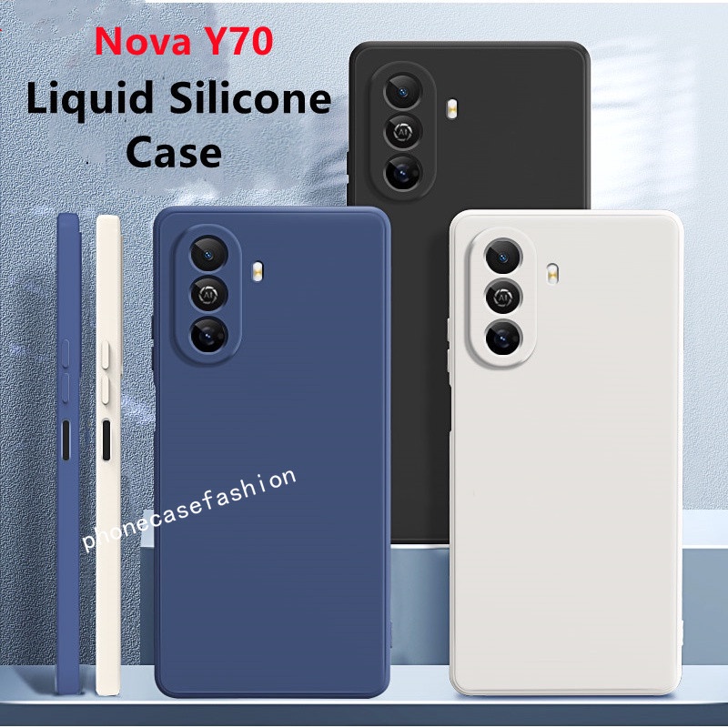 Liquid Phone Case For huawei Nova Y71 Y70 NovaY71 NovaY70 2023 ...