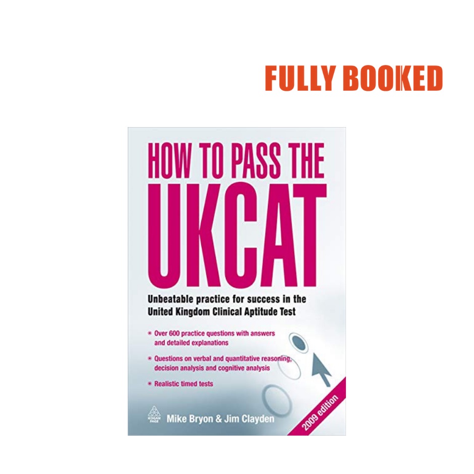 How to Pass the UKCAT (Paperback) by Mike Bryon, Jim Clayden | Shopee ...