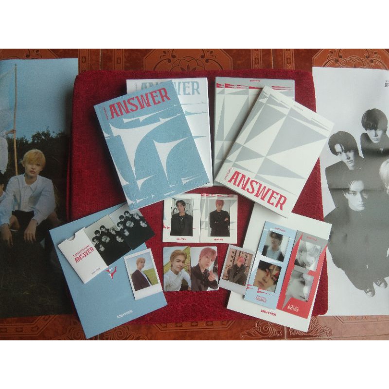Enhypen DIMENSION ANSWER JUNGWOON SUNOO NIKI PHOTOCARD And ALBUM ONLY ...