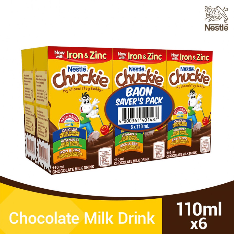 Nestle Chuckie 110mlx6pcs | Shopee Philippines