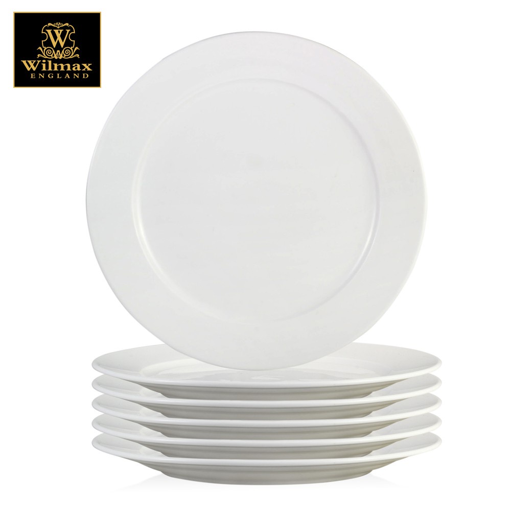 Wilmax England Porcelain Plate Dish Plate Round Platter 30.5cm (Set of ...