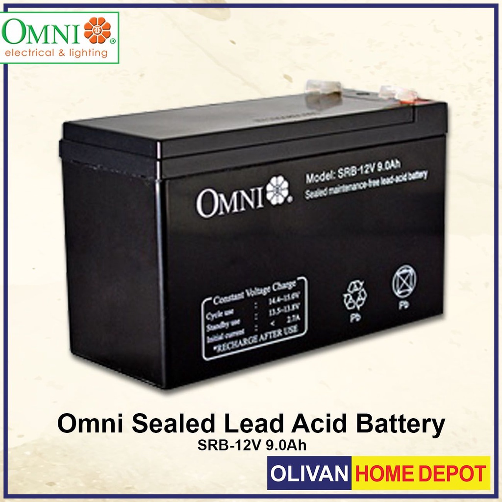 OMNI Sealed Lead Acid/Rechargechable Batteries | Shopee Philippines
