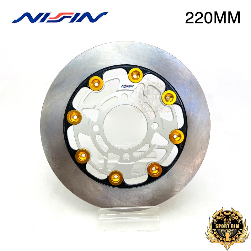 Nissin Floating 220mm Front Disc Brake Disk Honda Click Mio i 125 ...