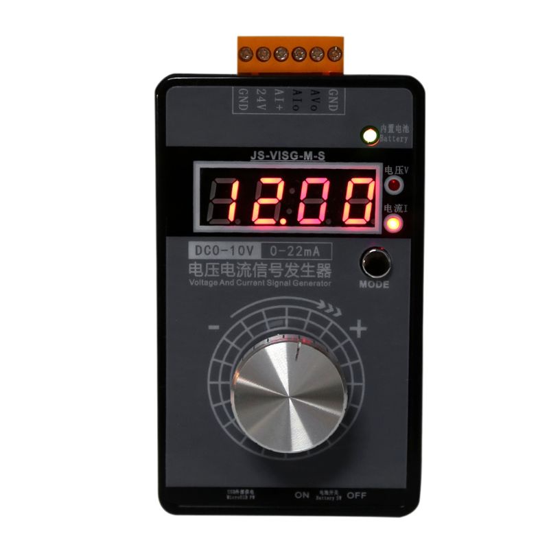 High Precision Handheld Portable 0-10V 0-22mA Signal Generator ...