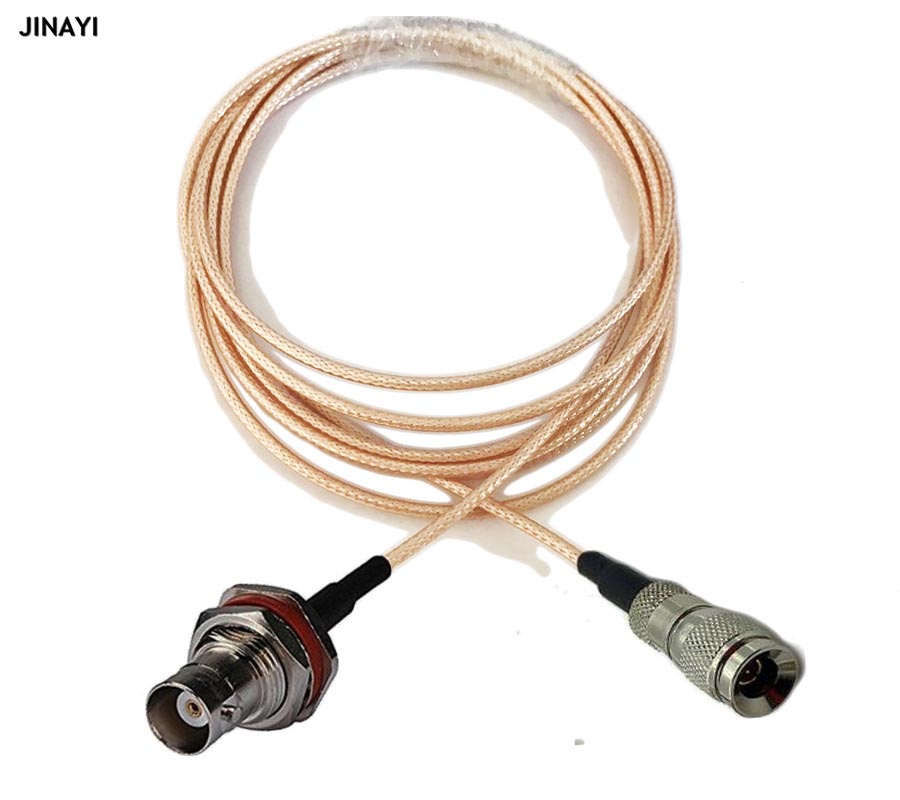 BNC Female Jack to DIN 1.0/2.3 Male Plug HD SDI Pigtail cable Connector ...
