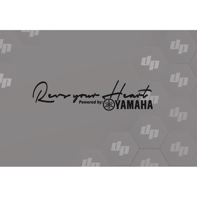 Revs your heart sticker - Design 2, Revs your heart decals, Cut out ...