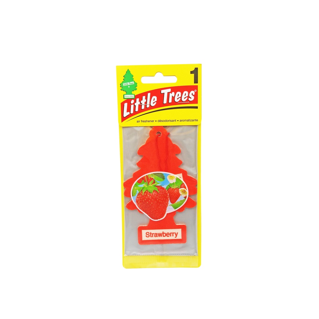 Little Trees Pine Tree Strawberry Air Freshener | Shopee Philippines