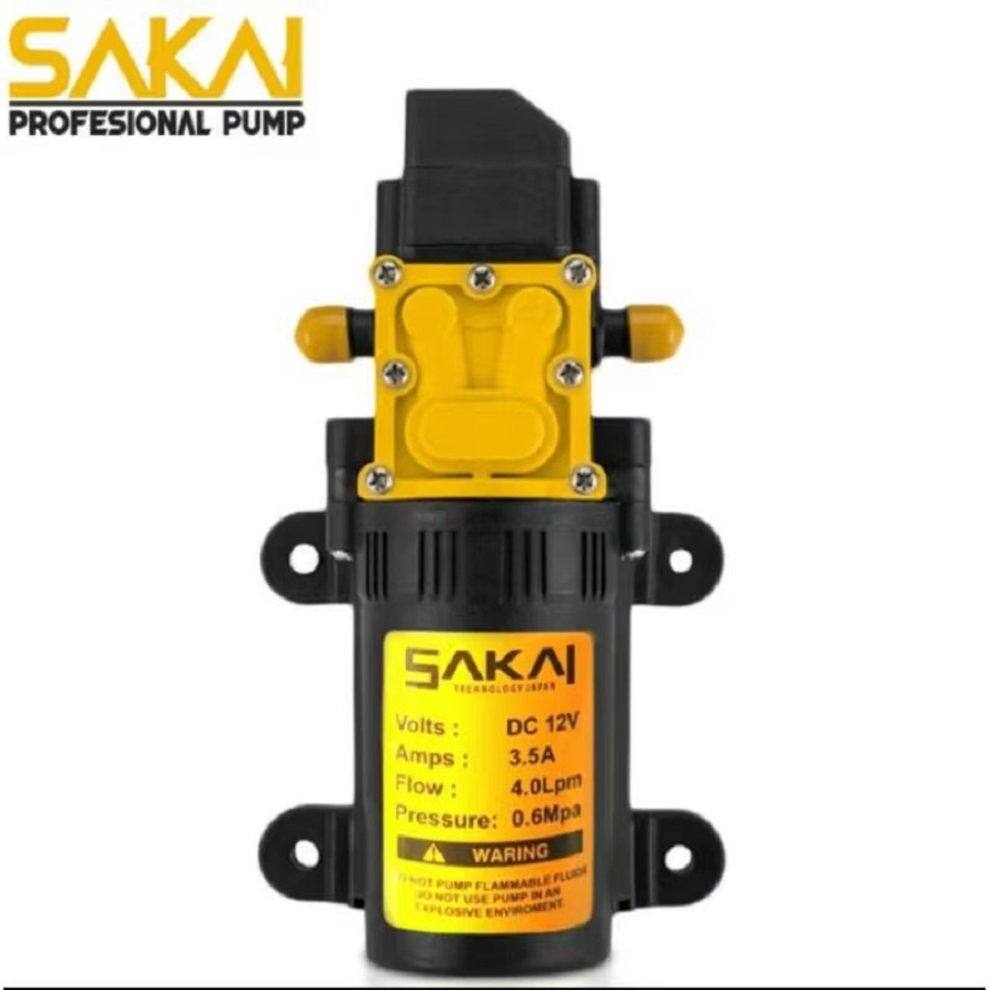 Dynamo Water Pump DC 12V 12VOLT 80PSI 80PSI Car Wash AC MOTOR STEAM JET ...