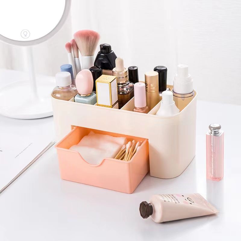 Cosmetic Storage Box Make up Organizer Table Organizer-Z612 | Shopee ...