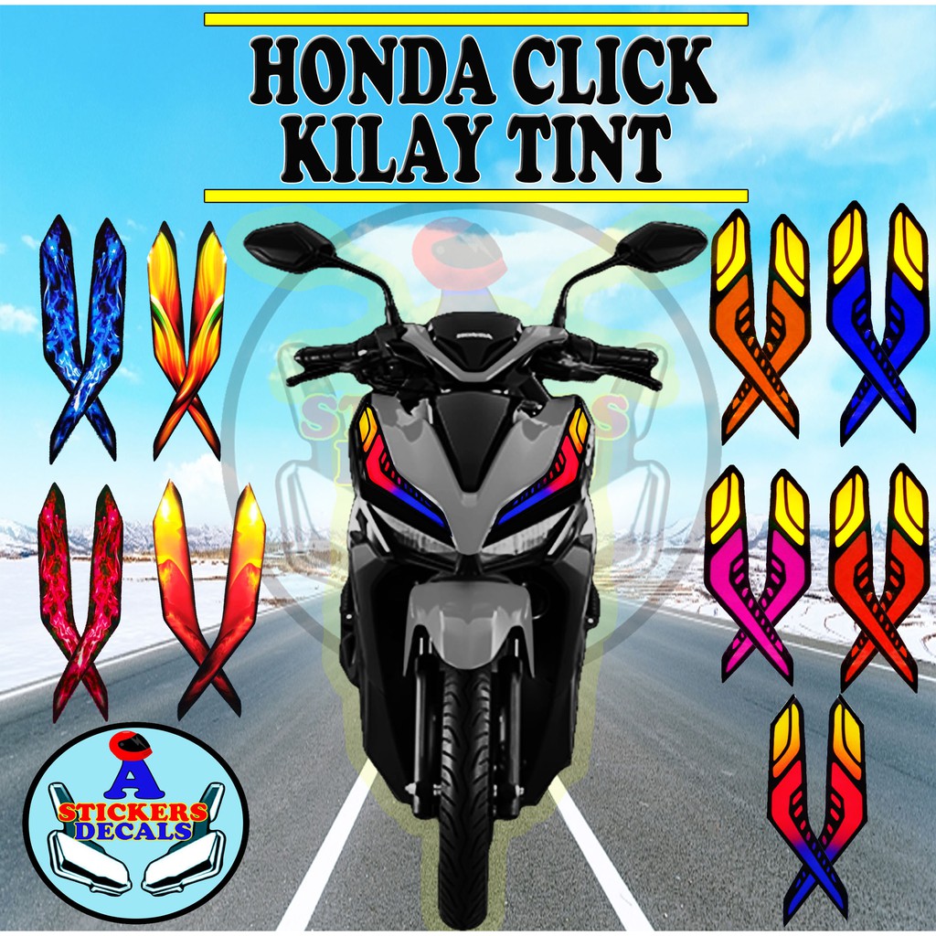 HONDA CLICK KILAY TINT V3 AND V4/MOTORCYCLE ACCESSORIES/MOTORCYCLE ...
