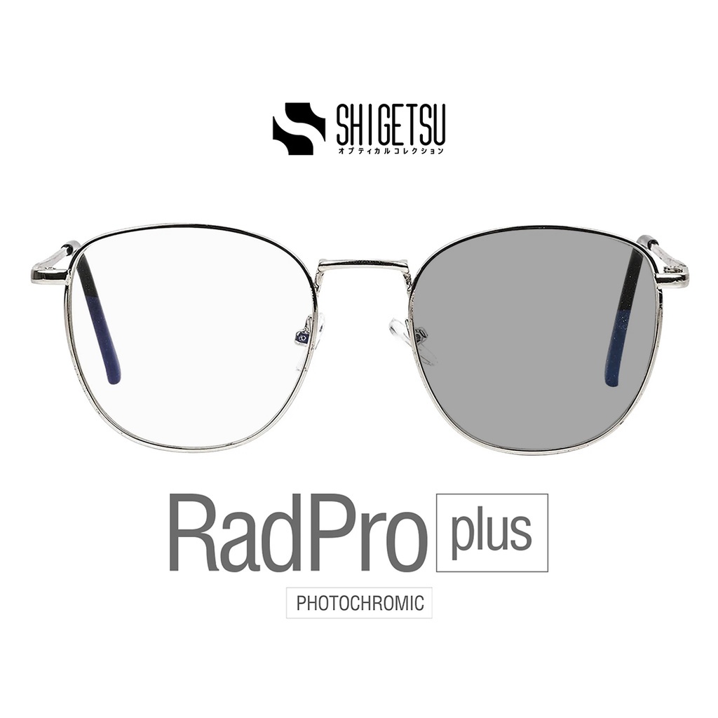 Shigetsu ISUMI RadPro Plus Eyeglasses Glasses in Metal Frame Anti ...