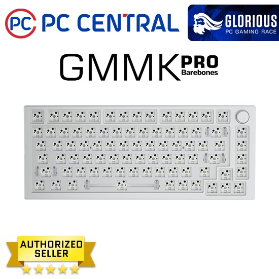 Glorious PC Gaming Race Gmmk Pro 75% Barebone Gaming Keyboard (Black ...