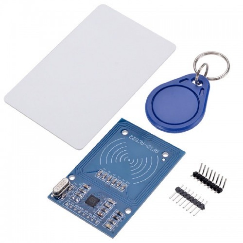 MFRC522 13.56mhz RFID reader Module with free 1 rfid card and 1 rfid ...