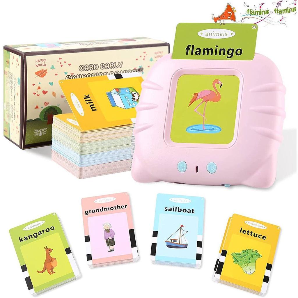 Card Reading Machine Talking Flash Cards Montessori Toy Card Reader by ...