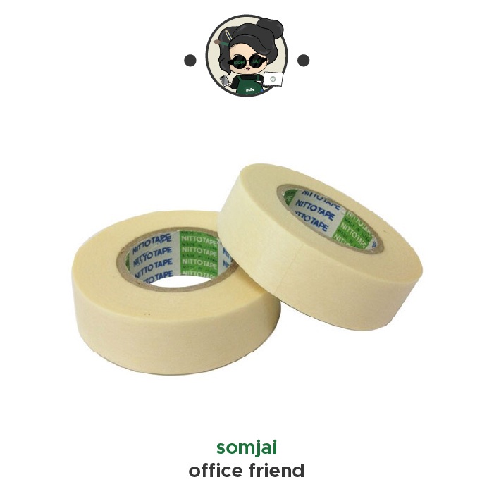 NITTO Nitta Masking Paper TAPE A Sticky Glue No Stains And Does Not ...