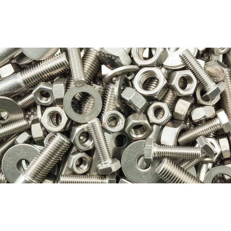 STAINLESS BOLT WITH NUT 5/8 X 4 TO 8" | Shopee Philippines