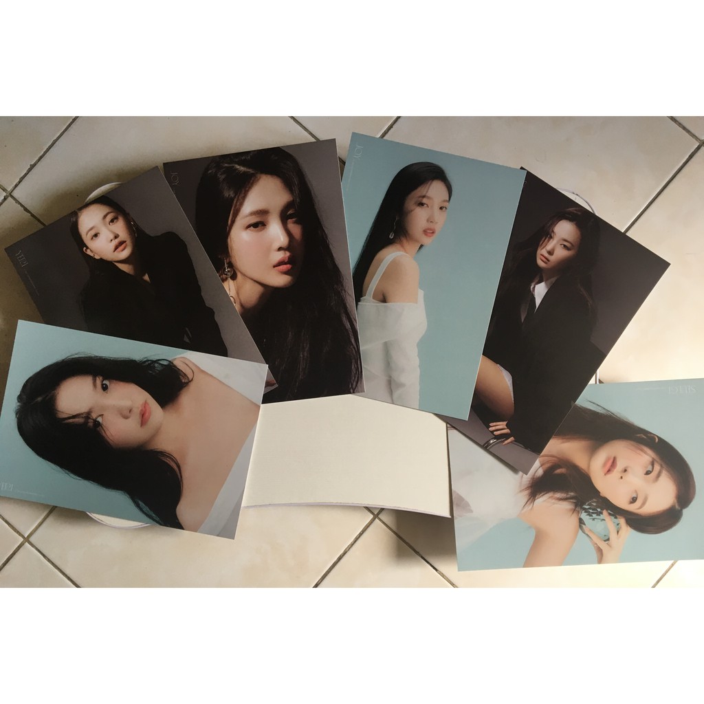 Official RED VELVET A4 Posters & Calendar Postcards [Seulgi, Yeri, and Joy] 2021 Season's ...