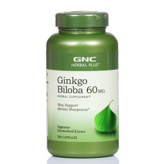 GNC Ginkgo essence Capsule 100 Ginkgo biloba leaf extract Cerebrolysin ...