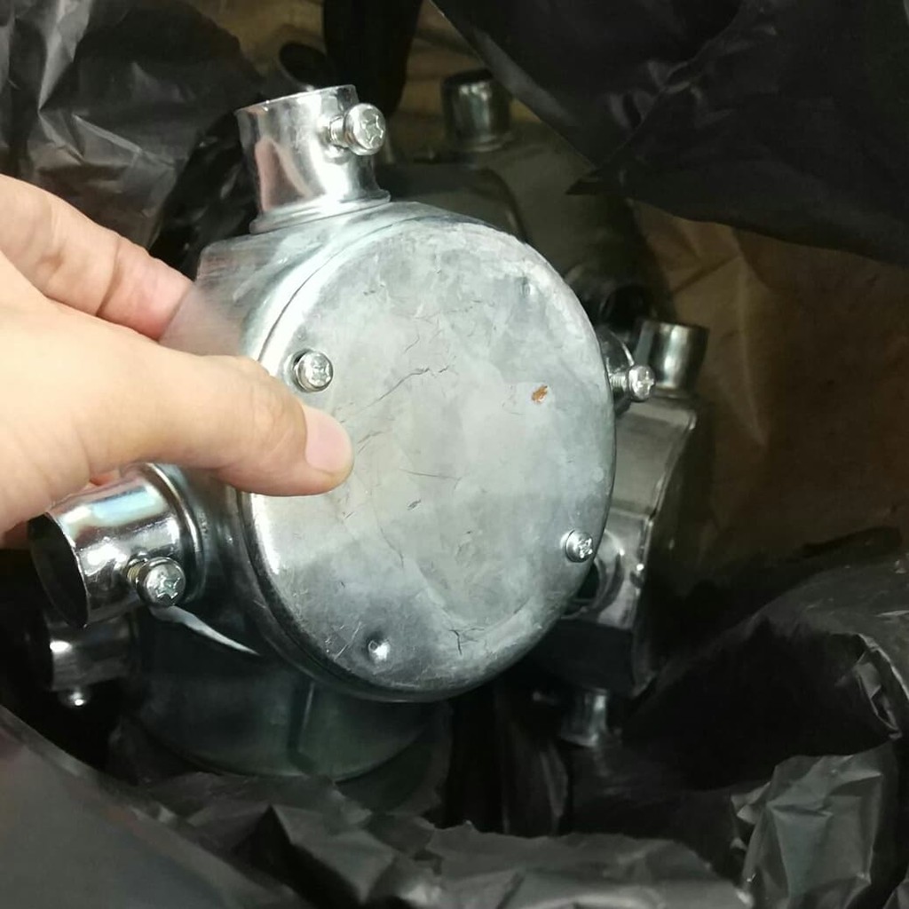 TDUS E25 GALVANIZED BRANCH 3 T box 1 inch 3 way circular junction box ...