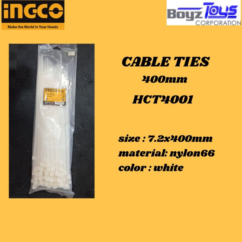 HCT4001 Ingco Cable Ties | Shopee Philippines
