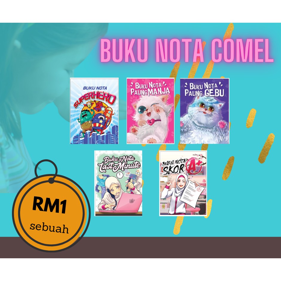 Comel Notes Book | Blink Book | Shopee Philippines