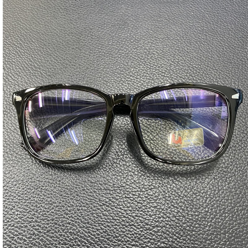 Unisex Square Anti Radiation Eyeglasses Computer Glasses Replaceable ...