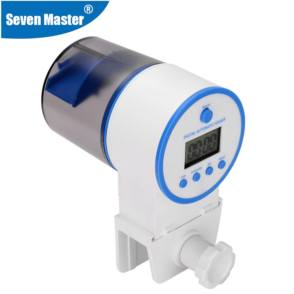 Seven Master Aquarium Auto Feeders Fish Automatic Timing Fish Feeder ...