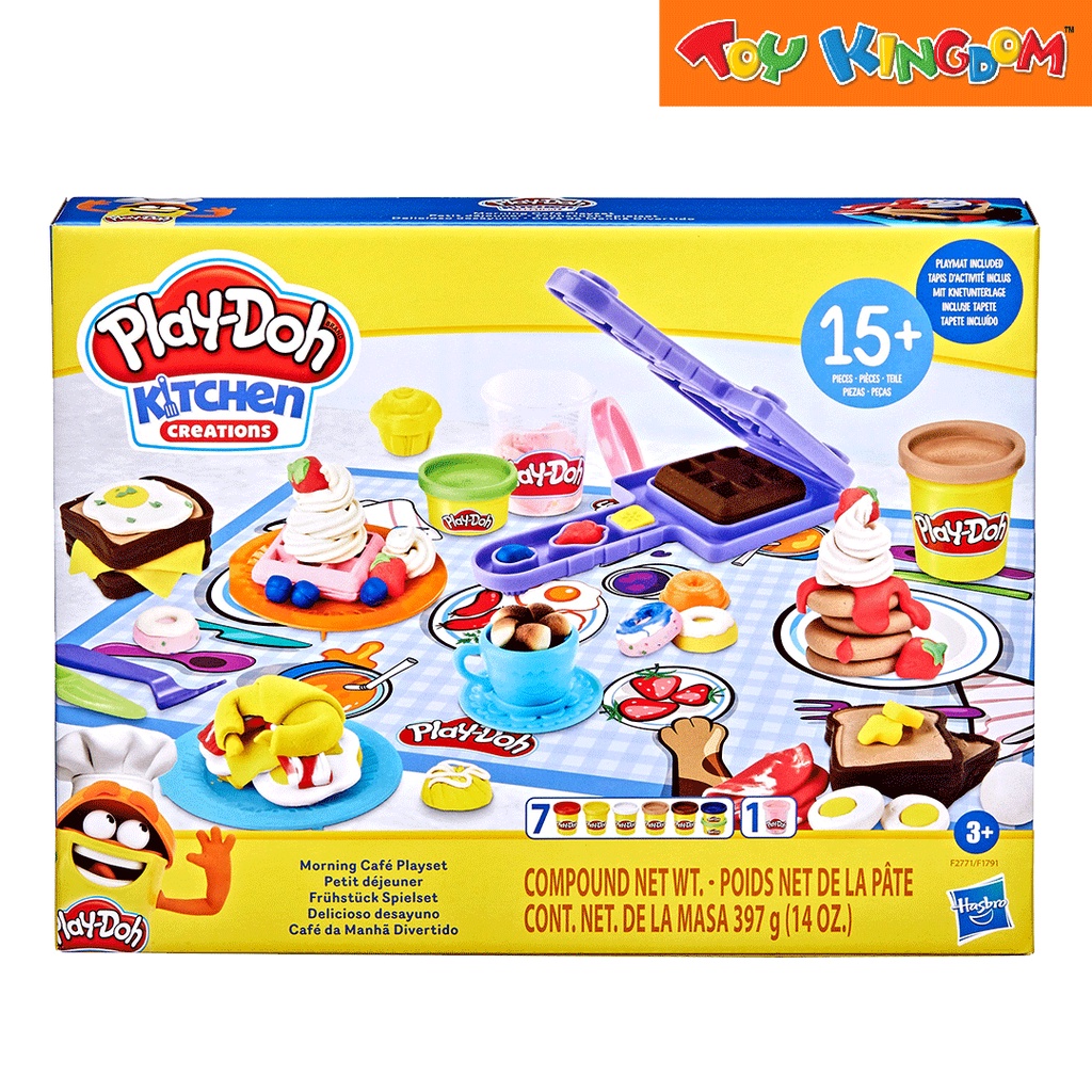 Play-Doh Kitchen Creations Morning Cafe Playset | Shopee Philippines
