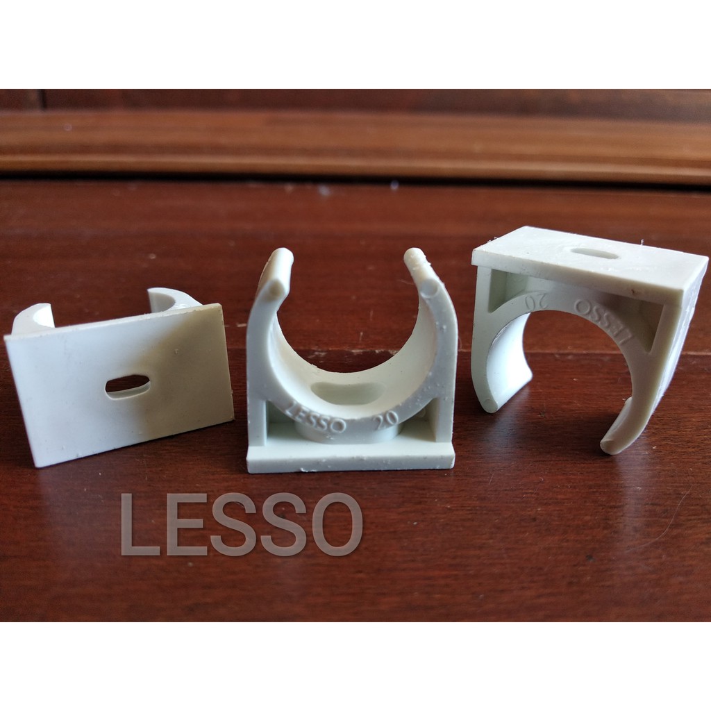 LESSO Conduit Clamp 25mm 3/4 Electric Pipe Clamp Conduit Electric Pipe ...