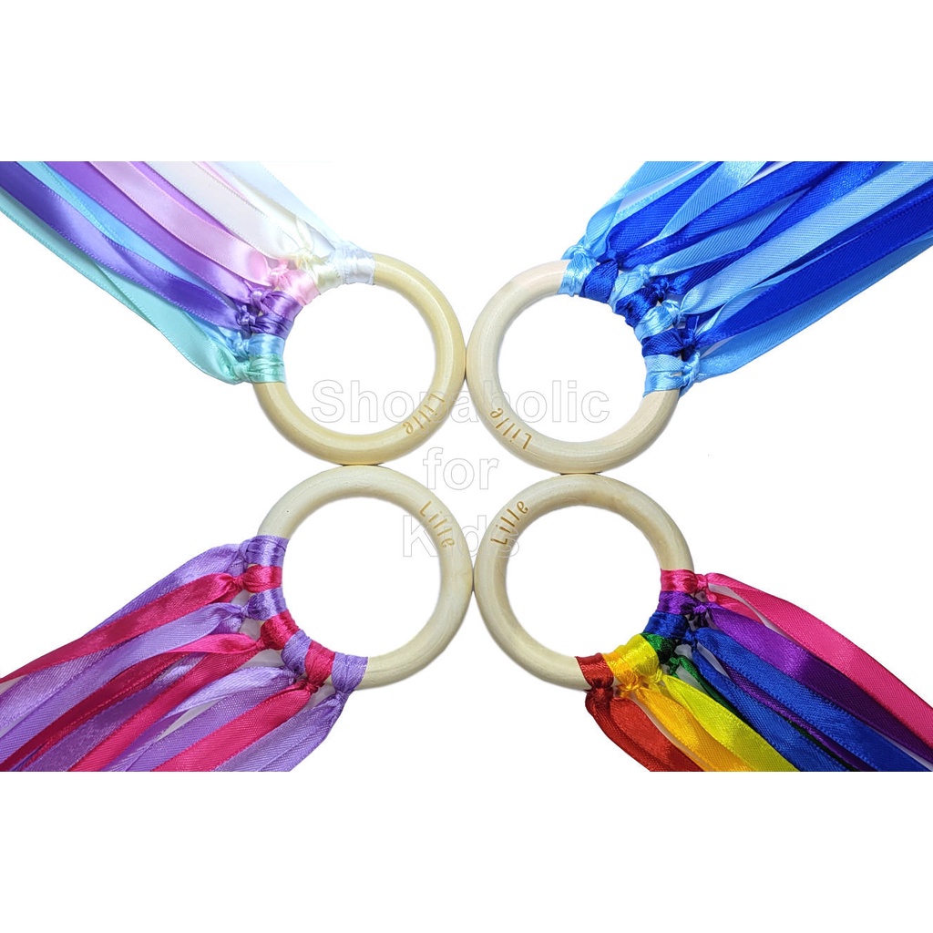 Lille Hand Kite Ribbon Ring s4kph toy montessori waldorf sensory ...