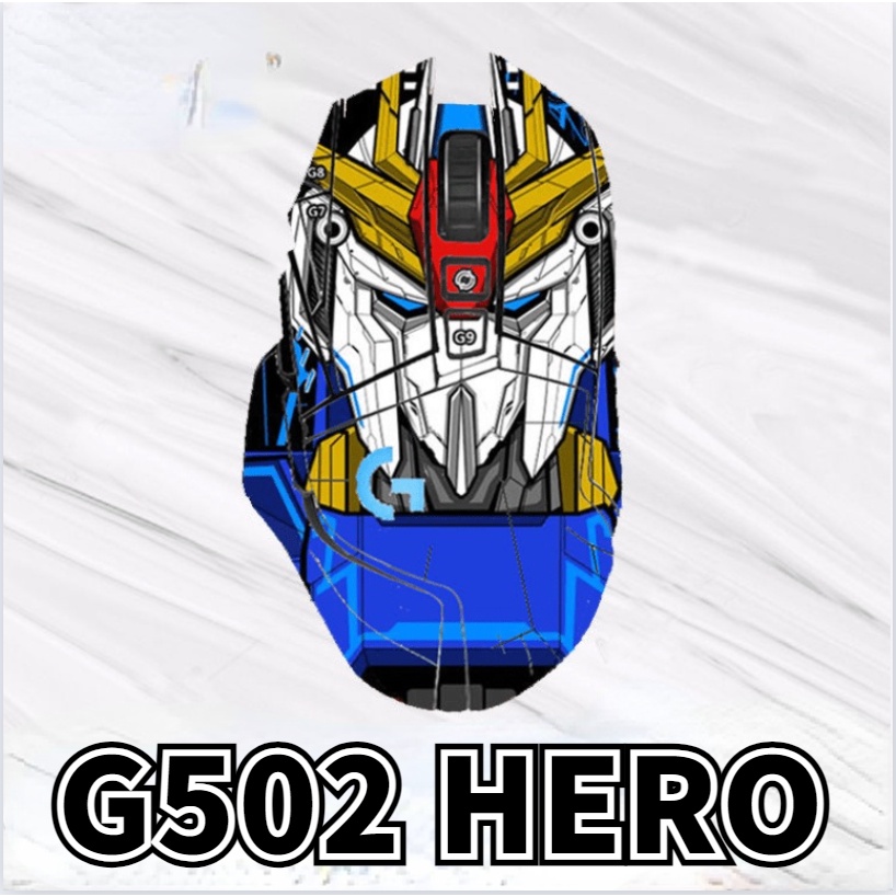 Suitable For Logitech G502 Mouse Sticker Hero SE Anime Gundam Series ...