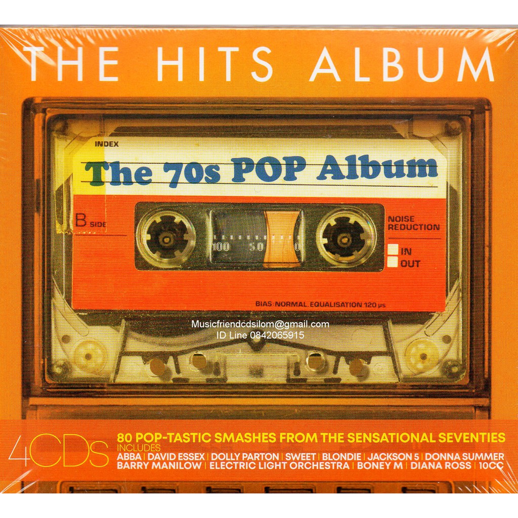 CD The Hits Album The 70s Pop Album(4CD)(EU) | Shopee Philippines