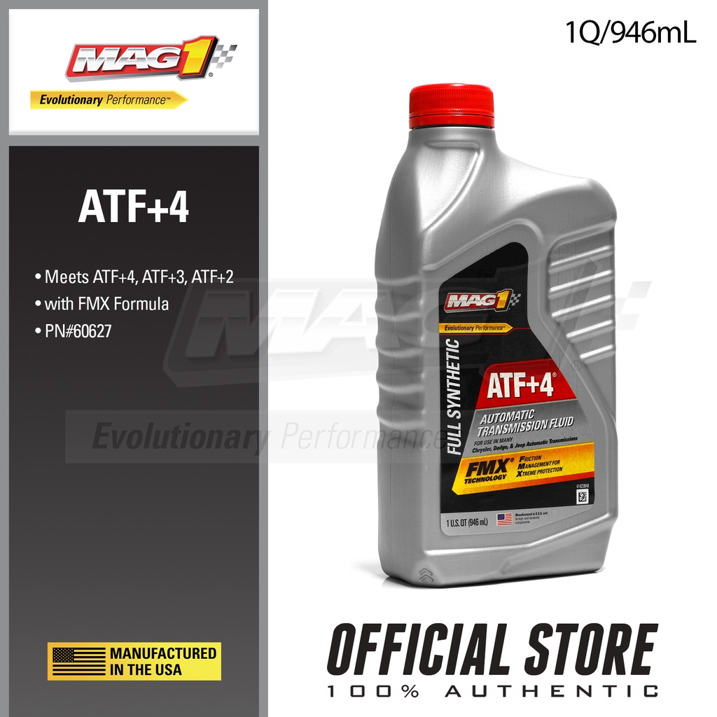 MAG 1 ATF +4 Chrysler Transmission Fluid 1qt (946ml) 60627(Outlet ...