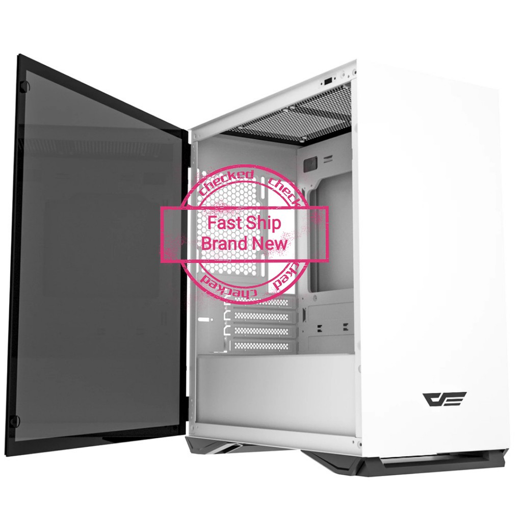 darkFlash DLM22 Luxury Chassis M-ATX Mid Tower Gaming Case Door Opening ...