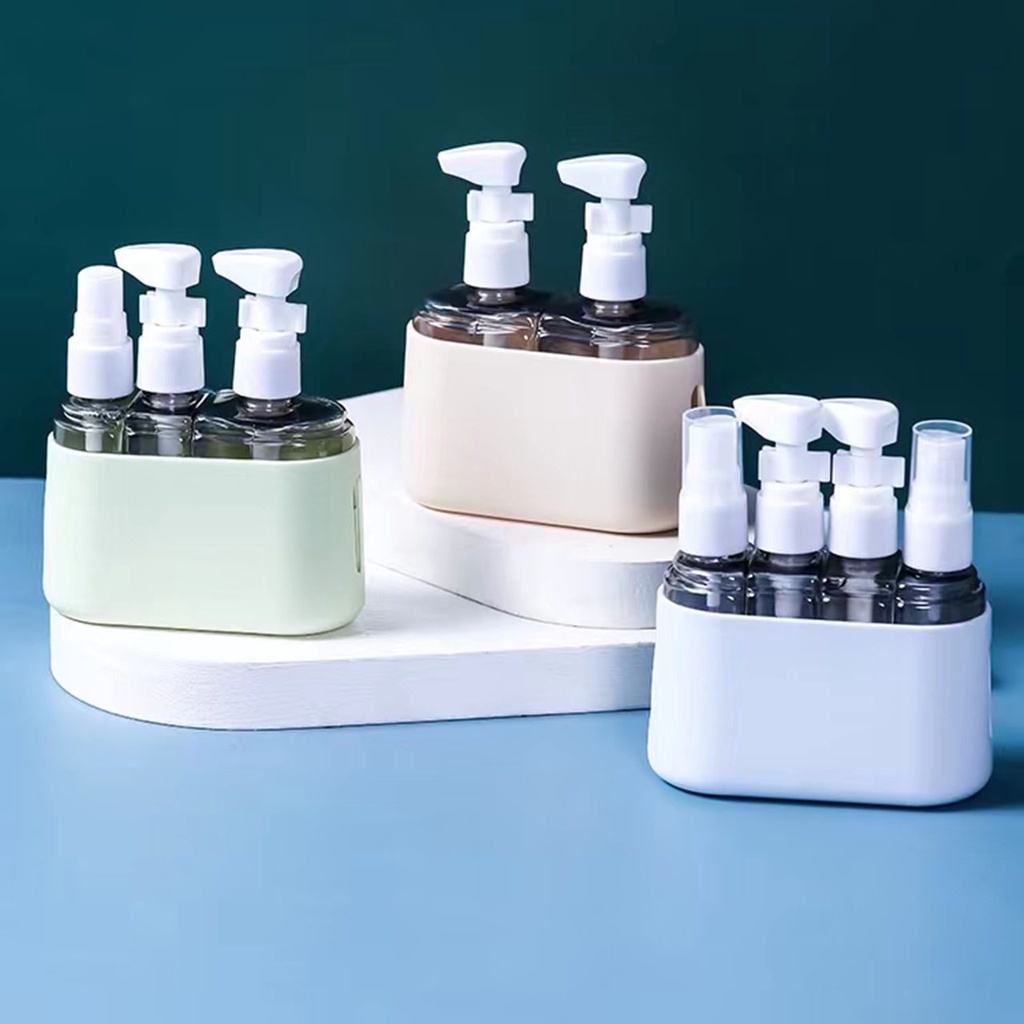 4 In 1 Travel Bottle Set Can Boarding Shampoo Container Travel Kit ...