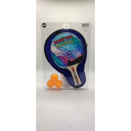 NTTR-0010 Nimatsu N22211 ITTF Training Set Includes : 2 Rackets 3 Balls ...