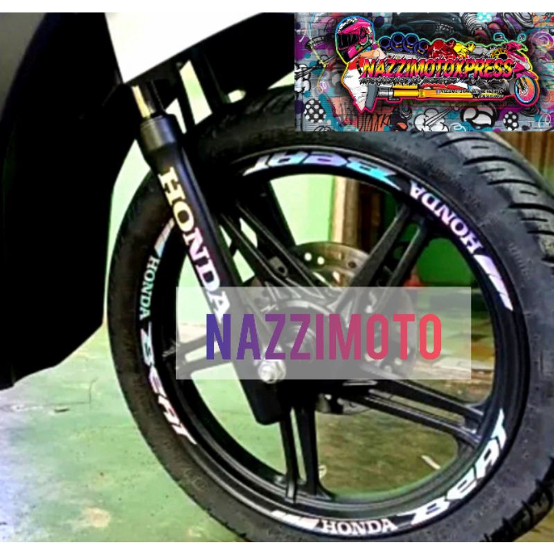 HONDA BEAT HOLOGRAM MAGS STICKER SET HARAP LIKOD | Shopee Philippines