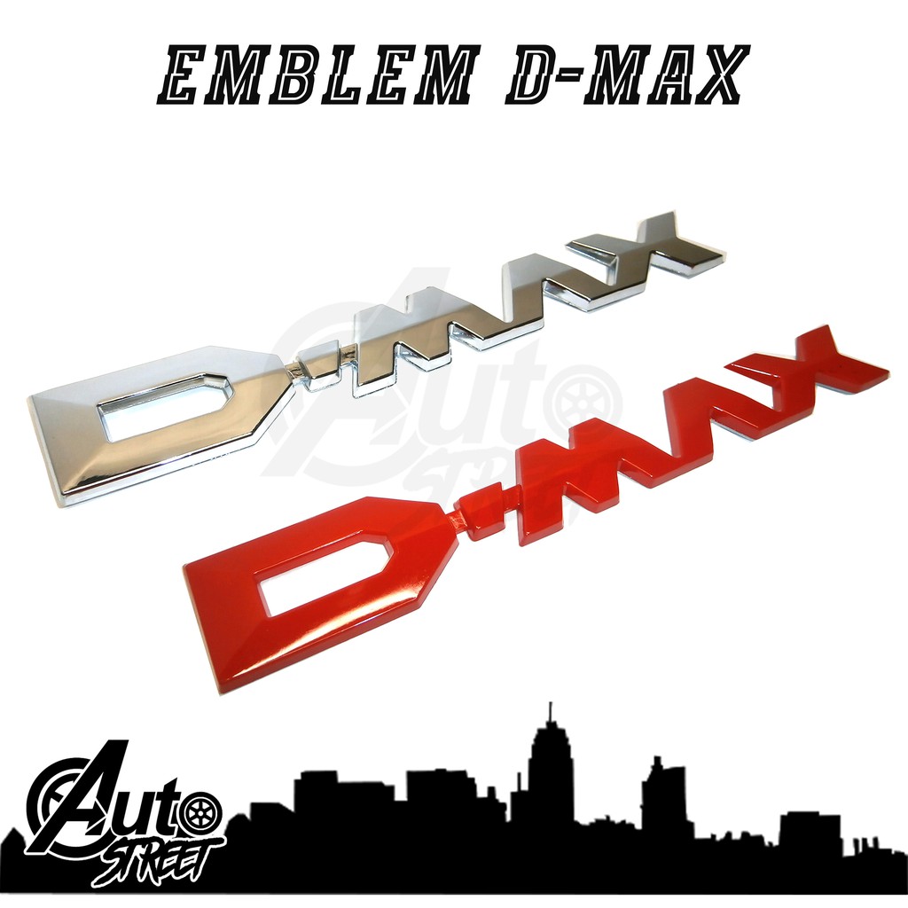 Isuzu DMAX Word Rear Trunk Emblem Badge | Shopee Philippines