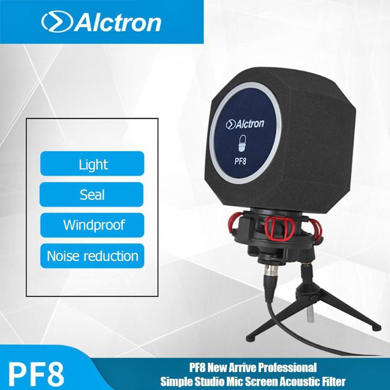 Original Alctron PF8 New Professional Simple Studio Mic Screen Acoustic ...