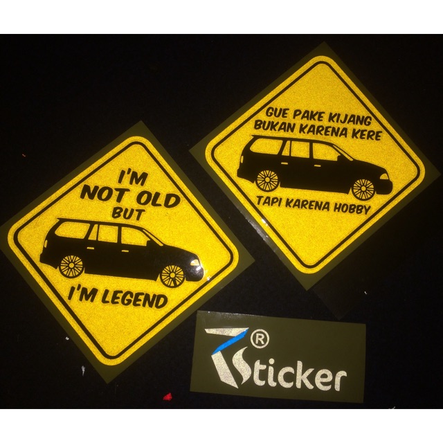 Kijang Lover's Sticker, Toyota Kijang Cutting Sticker, Kijang Capsule ...