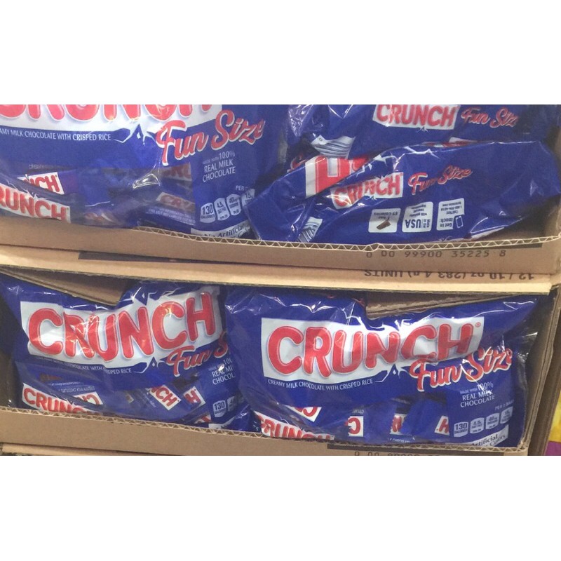 Nestle Crunch Fun Size Milk Chocolate Bars 283.4g | Shopee Philippines